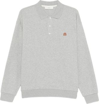 Dunst Homme, Tops, Gris, Taille: L Polo Brod&eacute;