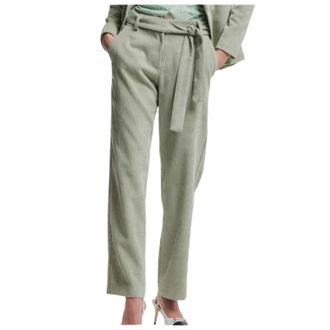 Kocca Cordhose Coralie Gerader Schnitt - - Trousers - Damen - Gr&uuml;n - 2XS