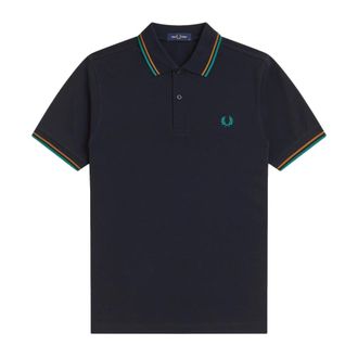 Fred Perry Homme, Tops, Bleu, Taille: L Polo Chemises