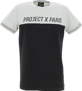 Project X Paris Tee Shirt coloblock Vert deau XL
