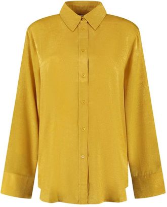 Amaya Amsterdam Damen, Blusen & Hemden, Gelb, SGröße