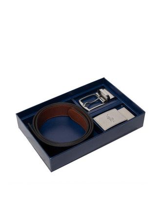 Polo Ralph Lauren Herreng&uuml;rtel 35mm Rvrs Blt Gftbx 405699144001 Braun