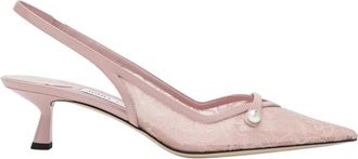 Jimmy Choo London Femme, Chaussures, Rose, Taille: 40 EU Amita 45 Slingback