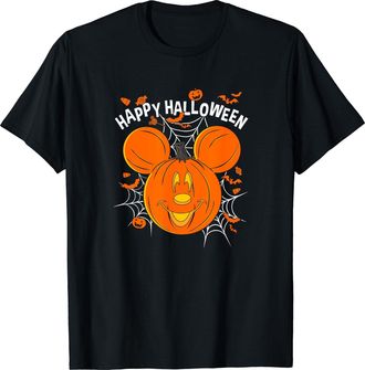 Disney Mickey & Friends Mickey Pumpkin Happy Halloween T-Shirt