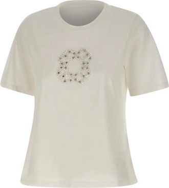 Elena Miro Femme, Tops, Blanc, Taille: 40 FR Elena Mir&ograve; T-shirts et Polos Blanc