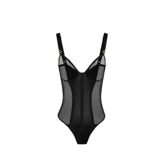 Elisabetta Franchi Damen, Oberteile, Schwarzk, XSGr&ouml;&szlig;e