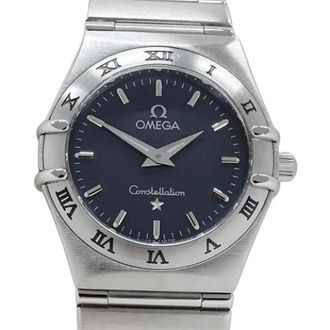 Omega Pre-owned Vintage Armbanduhr 1572.40 - - Pre-owned - Damen - Blau - ONE SIZE