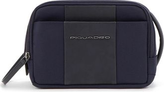 Piquadro Kulturbeutel aus Stoff - - Bags - unisex - Blau - ONE SIZE
