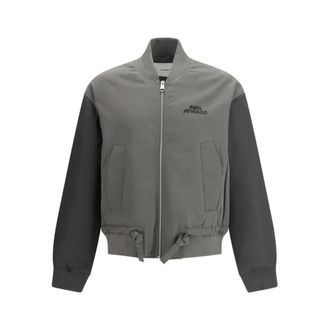 Axel Arigato Homme, Vestes, Gris, Taille: M Polyester Bomber Jacket