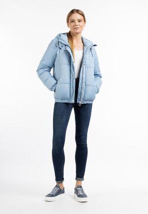 Dreimaster Dreimaster Jacke mit Wattierung Damen Hellblau