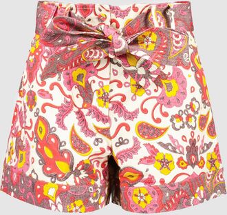 Chufy Short Ingrid Paisley Cream
