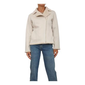 Marella Ivory Aspet Pellic Top - - Jackets - Damen - Wei&szlig; - XL