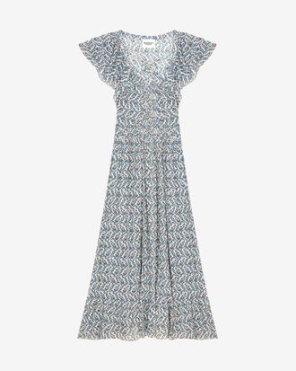Isabel Marant Robe Godralia - Femme - &Eacute;cru - Taille 36 - Marant &Eacute;toile