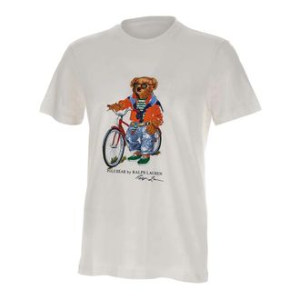 Polo Ralph Lauren Classic Fit Polo Bear Jersey T-Shirt - - Tops - Herren - Wei&szlig; - L