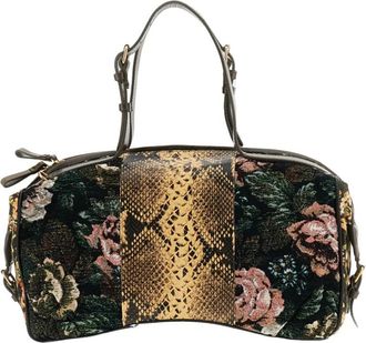 Dries Van Noten Sac East-West en jacquard - Femme - Sacs - Multicolore - Taille: ONE Size