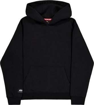 Alpha Industries Alpha Industries Herren Label Hoodie Back Print, Black, L