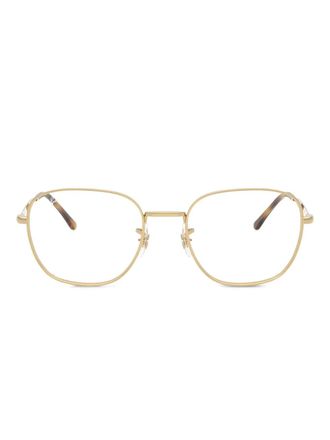 Ray-Ban RX6534 Brille mit rundem Gestell - Gold