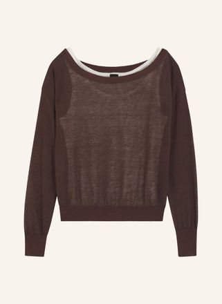 HUGO BOSS Pullover Fulipanox schwarz