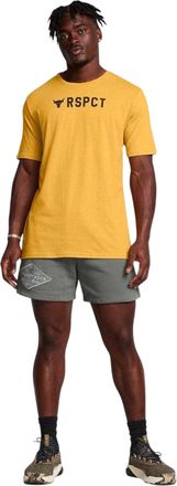 Under Armour Project Rock Sweat-Shorts f&uuml;r Herren (Gr&uuml;n)
