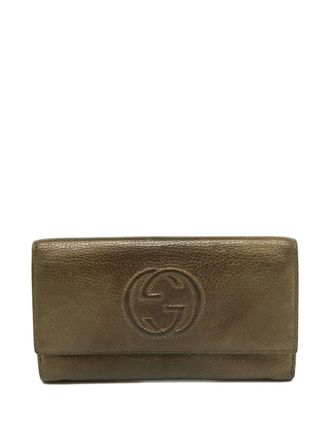 Gucci 2023 Soho Portemonnaie - Braun