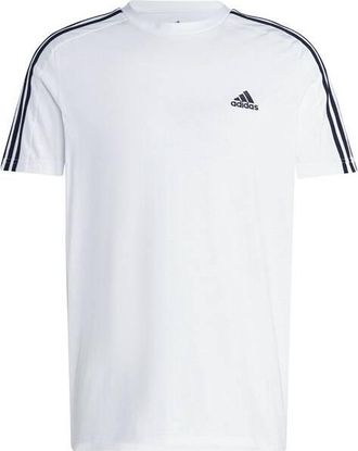 adidas Herren Shirt Essentials Single Jersey 3-Streifen