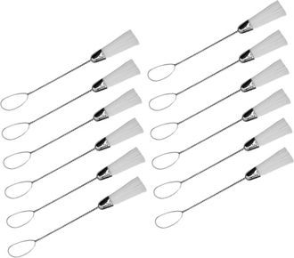 Cabilock 12 St&uuml;ck Teiliges N&auml;hmaschinen reinigungsb&uuml;rsten Verl&auml;ngerter Einzellb&uuml;rste Weiche Borsten f&uuml;r Schonende Reinigung von Maschinenritzen Vielseitig f&uuml;r 