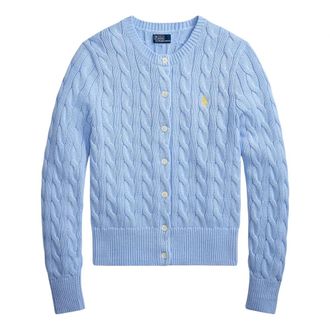 Ralph Lauren Femme, Pulls, Bleu, Taille: 42 FR Cardigans