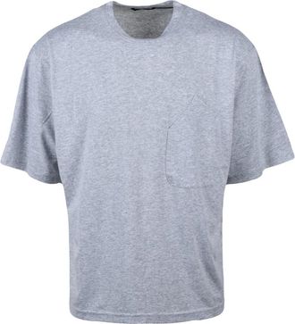 Hev&ograve; Homme, Tops, Gris, Taille: M T-Shirt