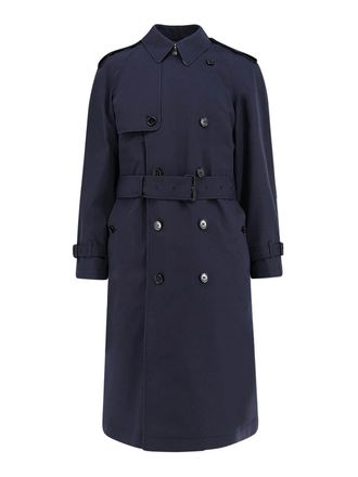 Burberry Trench-Coat - Bleu