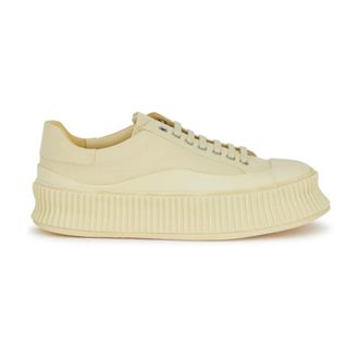 Jil Sander Casual Sneakers f&uuml;r den Alltag - - Shoes - Damen - Beige - 39 EU