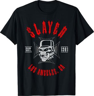 Slayer Est 1981 Black and Red T-Shirt