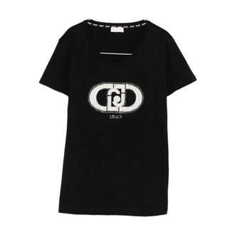 Liu Jo Femme, Tops, Noir, Taille: 38 FR T-shirts et Polos Noirs