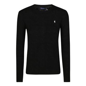 Polo Ralph Lauren Julianna Rundhals-Pullover - - Knitwear - Damen - Schwarzk - M