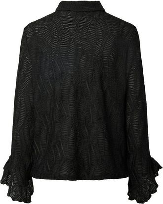 Pieces Langarmbluse PCODESSA LS SHIRT JRS FSY PP