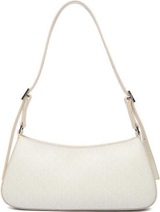 Calvin Klein Handtasche Emblem Aop Small Shoulder Bag LV04F3324G &Eacute;cru
