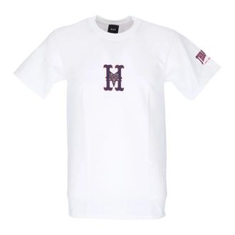 HUF Thrasher Logo Tee Wei&szlig; Herren T-Shirt - - Tops - Herren - Wei&szlig; - XL