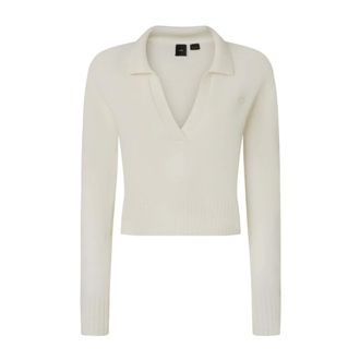 Pinko Pinko, Damen, Strickwaren, Wei&szlig;, LGr&ouml;&szlig;e