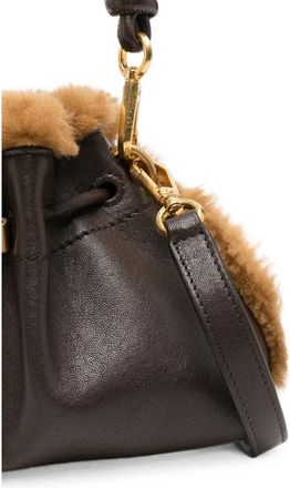 Jimmy Choo London Cinch Shoulder Bag - Brown