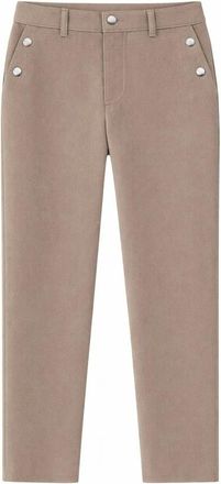 2-Biz Femme, Pantalons, Brun, Taille: 48 FR Pantalon Slim-fit