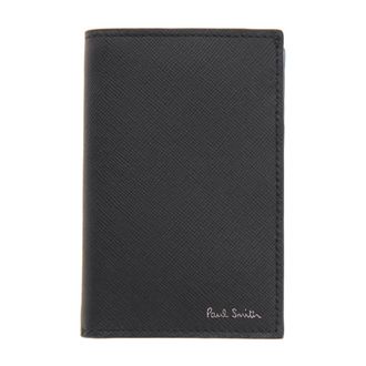 Paul Smith Homme, Accessoires, Noir, Taille: ONE Size Portafoglio Slim Mongolfiera