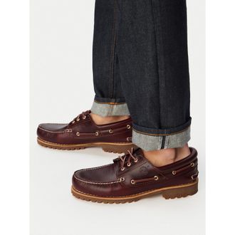 Timberland Mokassins Timberland Authentics Boat 3 Eye Classic TB0500096481 Braun