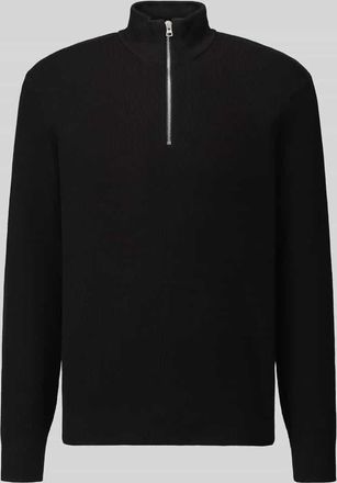 Only & Sons Regular Fit Troyer aus Baumwoll-Mix Modell PHIL