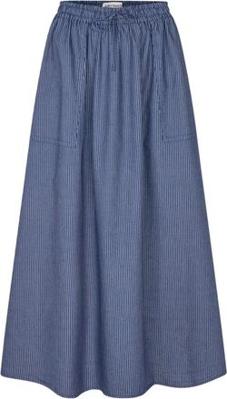 Lollys Laundry Femme, Jupes, Bleu, Taille: 36 FR Midi Skirt