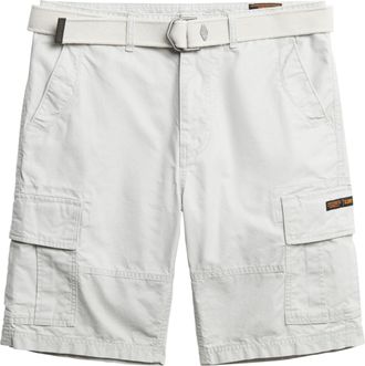 Superdry Herren Schwere Cargo-Shorts Chalk 28