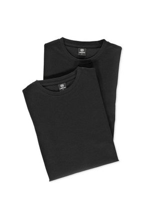 Lerros T-Shirt Rundhals Doppelpack T-Shirt in Premium Baumwollqualit&auml;t