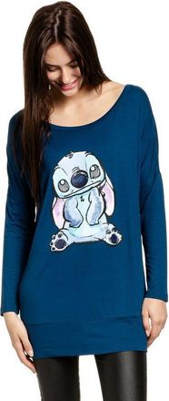Disney Langarmshirt Lilo & Stitch Blue Stitch