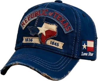 Generic Casquette de baseball pour homme - Chapeau comm&eacute;moratif en d&eacute;tresse vintage, couvre-chef de baseball en coton r&eacute;glable, accessoire ext&eacute;rieur pour un u