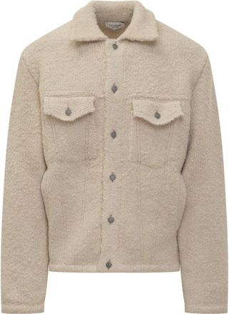 Laneus Homme, Vestes, Beige, Taille: S Veste en Shearling