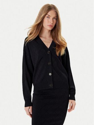 Guess Strickjacke 5YGR13 5036Z Schwarz Regular Fit