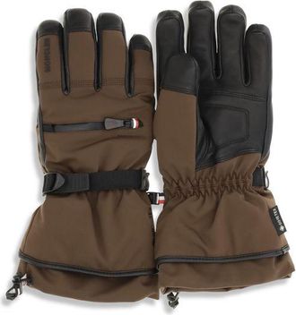 Moncler Padded Stretch-Nylon Gloves - Brown